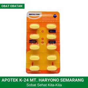Jual Decolgen FX Strip Isi 10 Tablet / Obat Batuk Flu Demam Pusing ...
