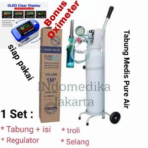 Jual Tabung Oksigen Lengkap 1m3 Tabung oksigen 1m3 lengkap Tabung oksig ...