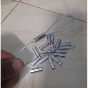 Jual Rosh - Klem tali kawat alumunium oval 1,5 - 2mm panjang 18mm PROMO ...