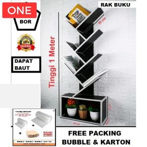 Jual Rak Buku Multifungsi Multiguna Bongkar Pasang Termurah Estetik ...