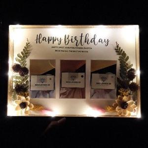 Jual KADO UNIK AESTHETIC FLOWER FRAME ACRYLIC KADO ULANG TAHUN ...