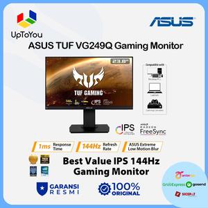 Promo ASUS TUF Gaming VG249Q Gaming Monitor 23.8" Full HD, 144Hz, IPS ...