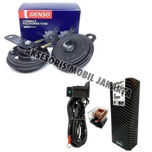 Jual SET KLAKSON MOBIL INNOVA DENSO DISC DISK PLUS KABEL SET RELAY MX ...