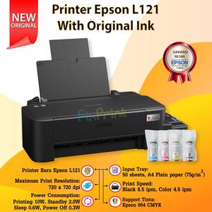 Jual Printer Epson L120 Ink Tank Printer Epson L120 L 120 L120 Infus ...