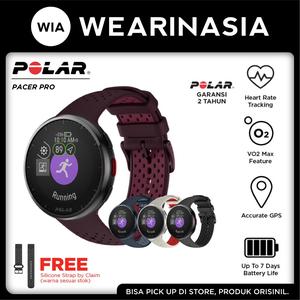 Jual Polar Pacer Pro Advanced GPS Running Watch Original Garansi Resmi ...