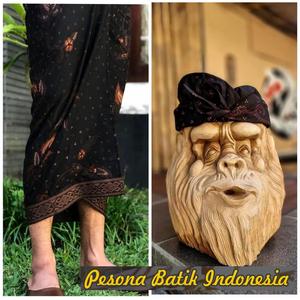 Jual PAKAIAN ADAT BALI PRIA SET SAPUT & UDENG BATIK KLASIK PREMIUM ...