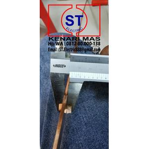 Jual Busbar Tembaga 3x15 Panjang 4Meter Tebal 3mm Lebar 15mm - Jakarta ...