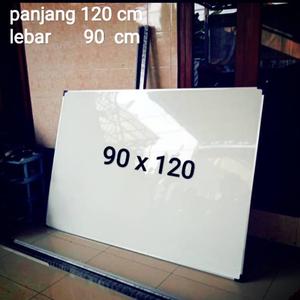 Jual Whiteboard Gantung 120 X 90 Papan Tulis 90 X 120 Cm - Jakarta ...