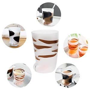 Jual Cat Paw Cup Novelty Cat Claw Cup Cute Cat Foot Cup Kawaii(Brown ...