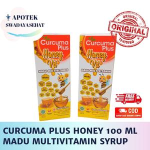 Jual CURCUMA PLUS HONEY VIT 100 ML - Rasa Jeruk Dan Original - RASA ...