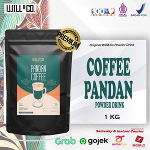 Jual Bubuk Minuman Kopi rasa Kopi Pandan Premium Willandco Powder 1Kg ...