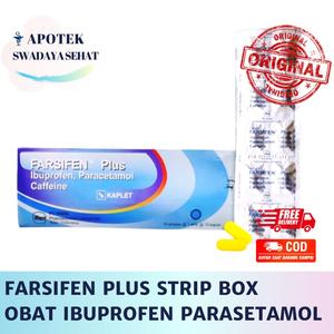 Jual FARSIFEN PLUS STRIP BOX - Obat Ibuprofen Paracetamol - STRIP ...