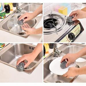 Jual Sikat Kawat Stainless Spons Sabut Besi Cuci Piring Kuali Panci ...