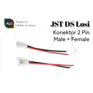 Jual Konektor Mikro Connector Mini JST DS Losi 2Pin Male Female 2 Pin - Kota Surabaya - Andre's ...