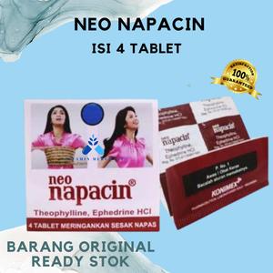 Jual NEO NAPACIN isi 4 tablet - obat asma - Kota Surabaya - Vitamin ...