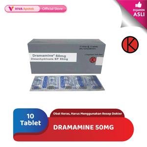 Jual Dramamine 50 mg (10 Tablet) - Jakarta Timur - Viva Apotek Official ...