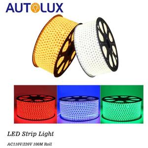 Jual Lampu led strip selang SMD 5050 220v 100m 100 meter lampu led ...