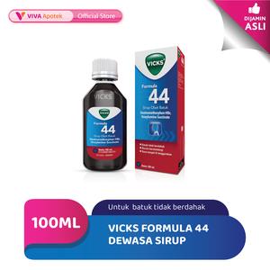 Promo Vicks Formula 44 Dewasa Meringankan Batuk Tidak Berdahak - 100ml ...