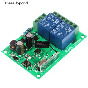 Jual Theearly 220V 2Chwireless Rf Remote Control Receiver Relay Switch ...