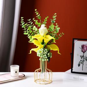 Jual Glass Vas Tanaman Bunga Tabung Besi Hidroponik Cangkang Iron ...