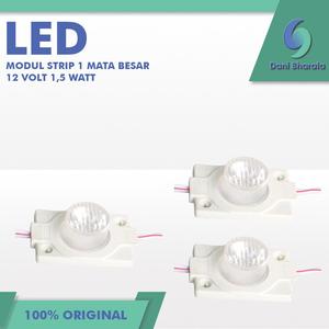 Jual Lampu LED Modul 1.5 Watt 12 Volt / LED Module STRIP 1 Mata BESAR BULAT - Kota Surabaya ...