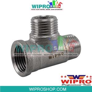 Promo WIPRO WN7113 T-Type Connector Stainless SUS304 M1/4" x M1/4" x F1/4" - Kota Surabaya ...