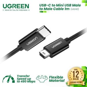 Jual UGREEN Kabel Data Charger Kamera / Gopro USB C to Mini USB 1M ...