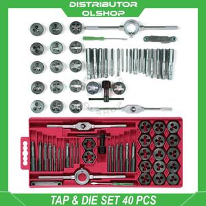Jual Alat Pembuat Drat Ulir Hand Tap And Dies Set Gagang Tap Senai Snei ...
