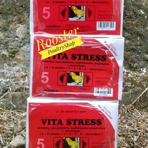 Jual Vita Stress 1 Dus isi 40 Sachet Vitamin Ayam Unggas - Kab ...
