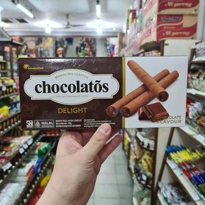 Jual WAFER ROLL CHOCOLATOS DELIGHT COKELAT CHOCOLATE 90 g - Kota Medan ...