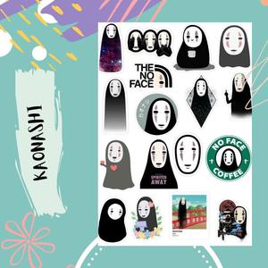 Jual STICKER TUMBLR KAONASHI GHIBLI STICKER SPIRITED AWAY STICKER ANIME ...
