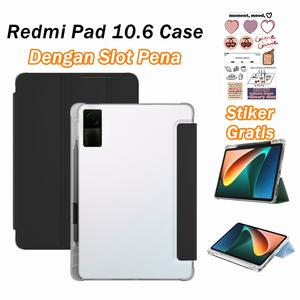 Promo RedMi Pad 10.6 Case With Pen Slot Magnetic Protective Case RedMi ...