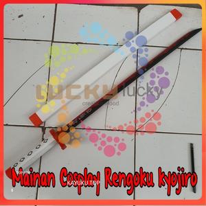 Jual Mainan pedang kayu rengoku kyojiro anime kimetsu no yaiba - Plus ...
