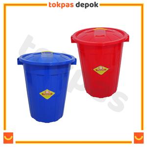 Jual Tong Jumbo Besar dengan Tutup / Ember Plastik 120 Liter Shinpo 12 ...