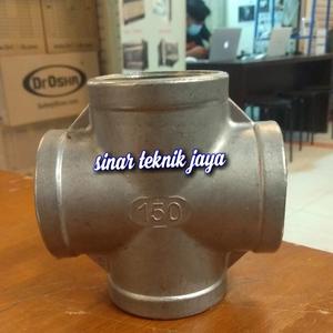 Jual Cross Tee 1/2" ss304 Drat dalam - Jakarta Barat - Sinar tehnik ...