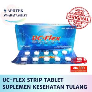 Jual UC-FLEX Strip Tablet - Chicken Cartilage Powder UC II - 4 TABLET ...