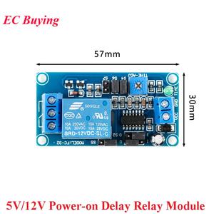 Jual Modul Relay Delay Timer Power-on DC 5V 12V Untuk Arduino - Kota ...