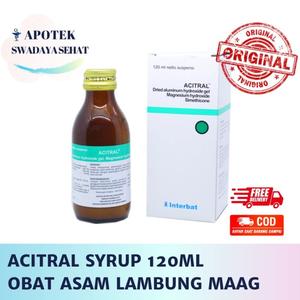 Jual ACITRAL Syr 120ML - Suspensi Obat Asam Lambung Maag Kembung ...