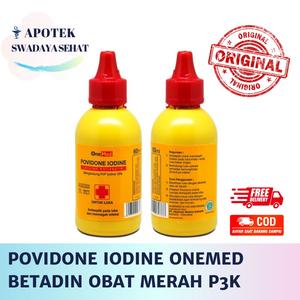 Jual POVIDONE IODINE ONEMED - Obat Merah Antiseptik Luka - Kab. Bandung ...
