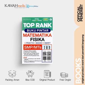 Jual BUKU PELAJARAN - TOP RANK BUKU PINTAR MATEMATIKA FISIKA SMPMTS ...