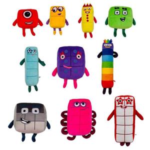 Jual Boneka Numberblocks Plush Doll Educational Stuffed Number Blocks ...