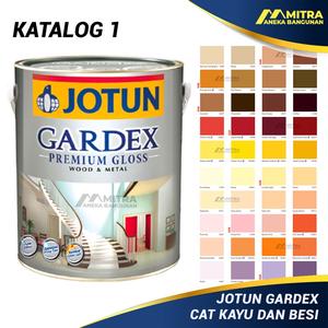 Jual TERBARU CAT KAYU DAN BESI GARDEX PREMIUM GLOSS JOTUN 0,9 LITER 1 ...
