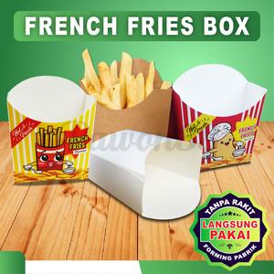 Jual Box Kotak Dus Kentang Goreng M - 7.5x3x12 cm - Jakarta Barat ...