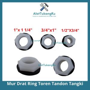 Jual Mur Tandon pvc/Mur Toren/Mur Tangki/Mur Drat Ring 1/2X3/4" 1X1 1/4 ...