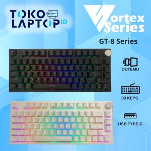 Jual Vortexseries Gt-8 Gt8 Wireless Rgb Mechanical Gaming Keyboard ...