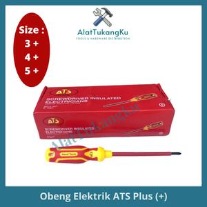 Jual Obeng Elektrik ATS 3" 4" 5" inch (+) Obeng Listrik Plus Electric ...