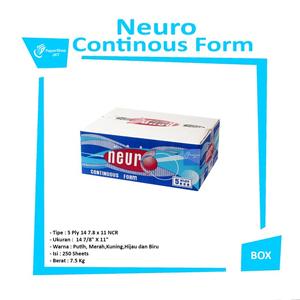 Promo Neuro - Continous Form B5 14 7/8 X 11 Kertas Komputer - Box Cicil ...