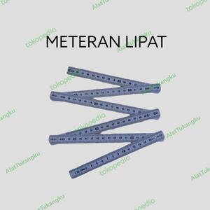 Jual Meteran Lipat 1M / Meter Lipat 100 cm PVC - Kota Makassar ...