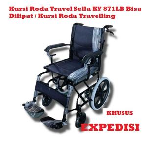 Jual Kursi Roda Polos Terlaris Lipat Otomatis Elektrik Pasien N1P4 Po ...