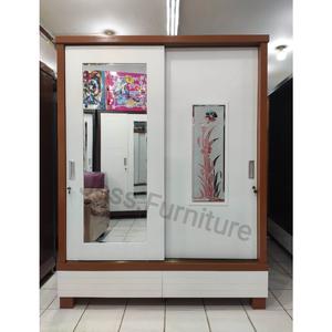 Jual TERBARU Lemari BAJU 2PINTU JUMBO BLOKTIK , Lemari BAju 2 Pintu ...